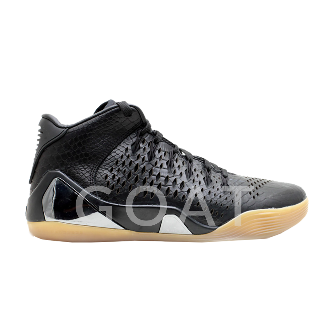 Kobe 9 Mid Ext Qs 'Snakeskin' - Nike - 704286 001 - black/black | GOAT